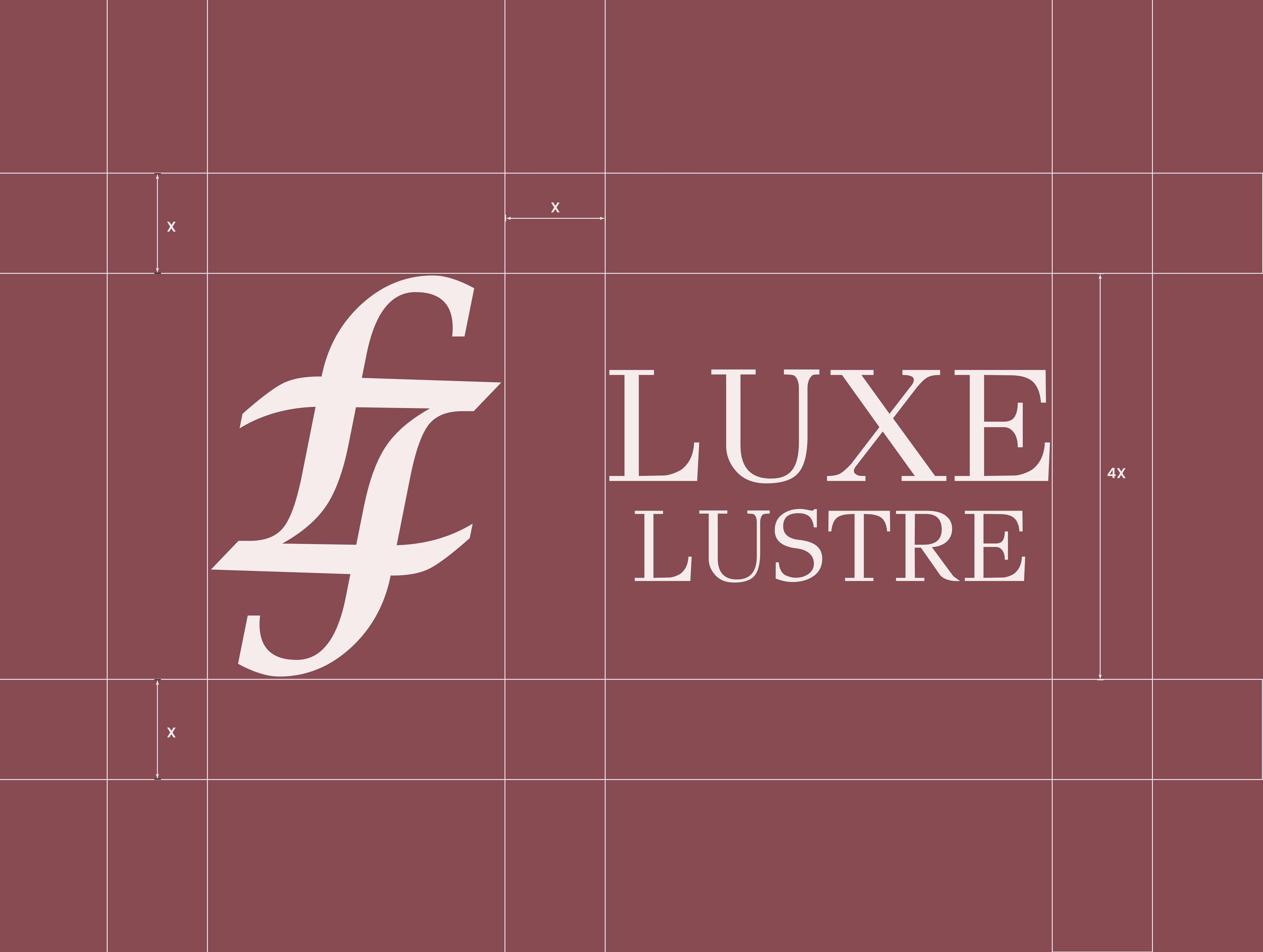 Luxe Lustre — Brand Identity | Kushang Wadiwala